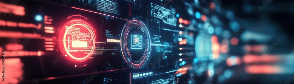 Digital learning interface showing interactive AI avatars guiding students through coding ...