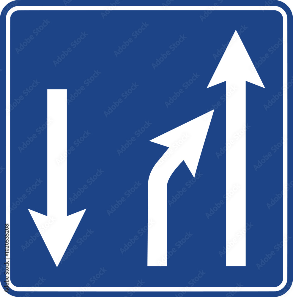 Lane Regulation signs, Information signs, Road signs in Turkey ...