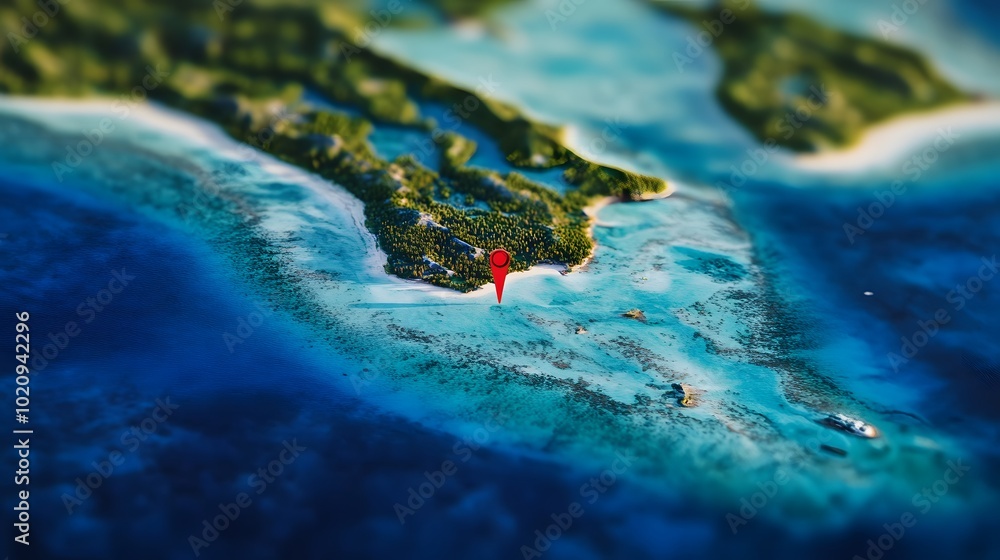 Detailed map of affected islands in the Pacific region, illustrating ...