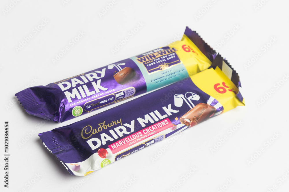 Cadbury's Dairy Milk variations Stock Photo | Adobe Stock
