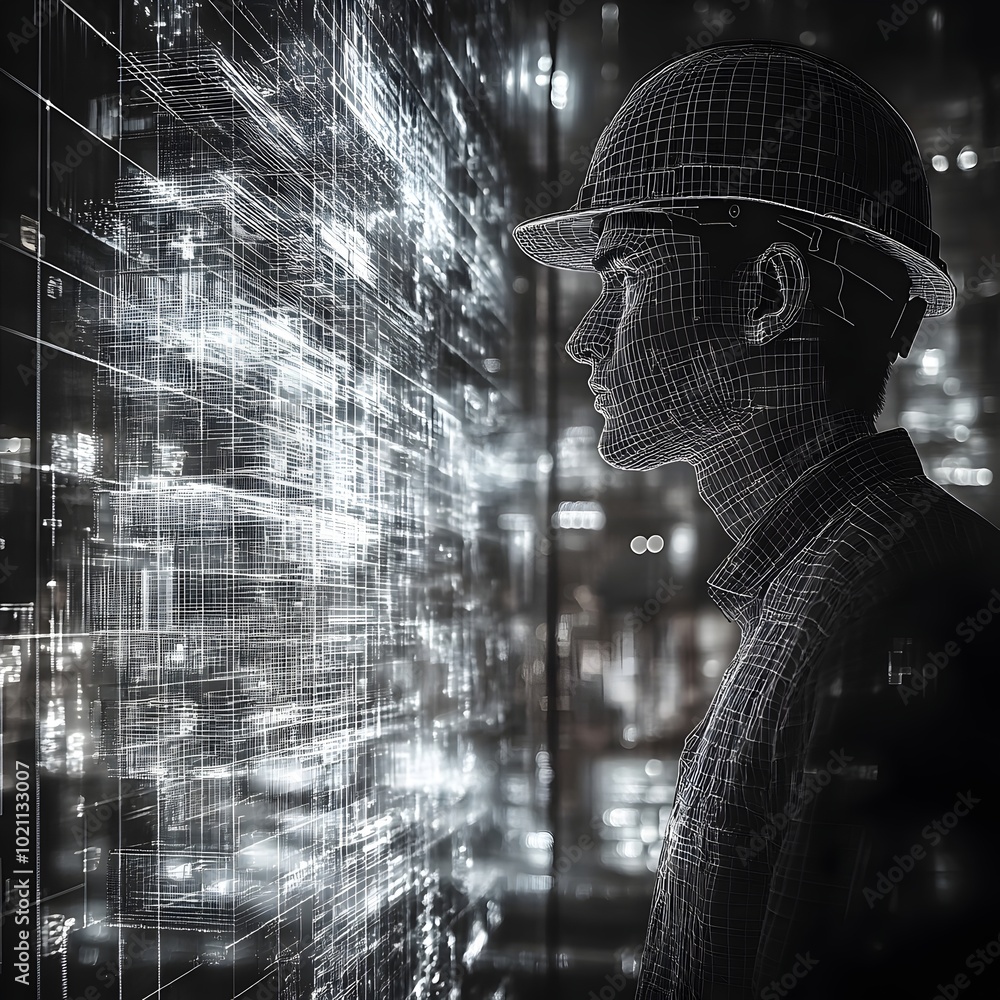 Visionary futuristic engineering project for a striking modernist ...