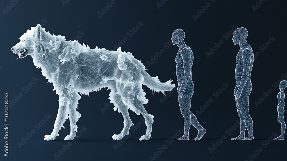 Chart showing the stages of rabies infection in humans, from bite to ...