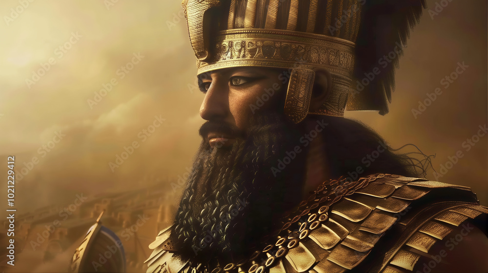 King Nebuchadnezzar of the ancient Babylon empire reigned between 605 ...