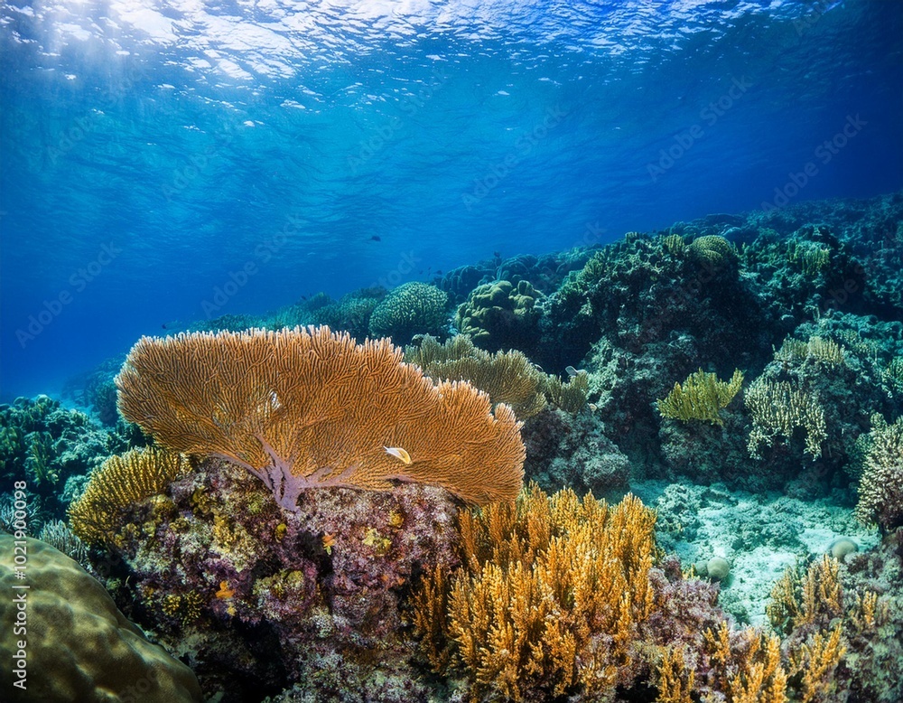 The Vibrant Coral Reefs and Clear Blue Waters of the Great Barrier Reef ...