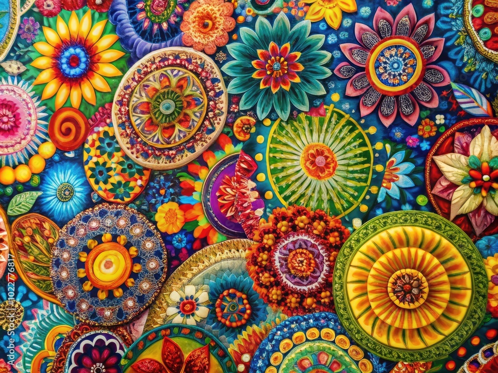 Stunning 4k Ultra HD Wallpaper of Vibrant Abstract Patterns and Colors ...