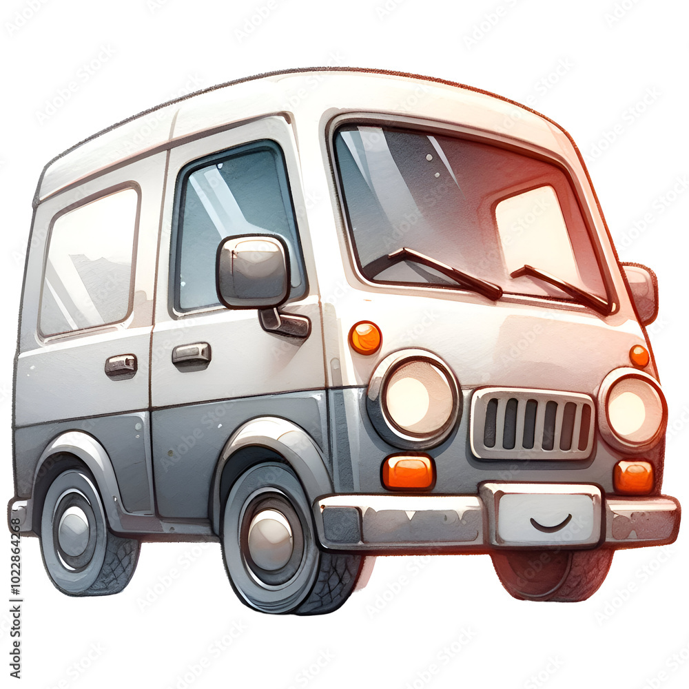 Transport Clipart Set Watercolor Public Transportation PNG Vehicle ...