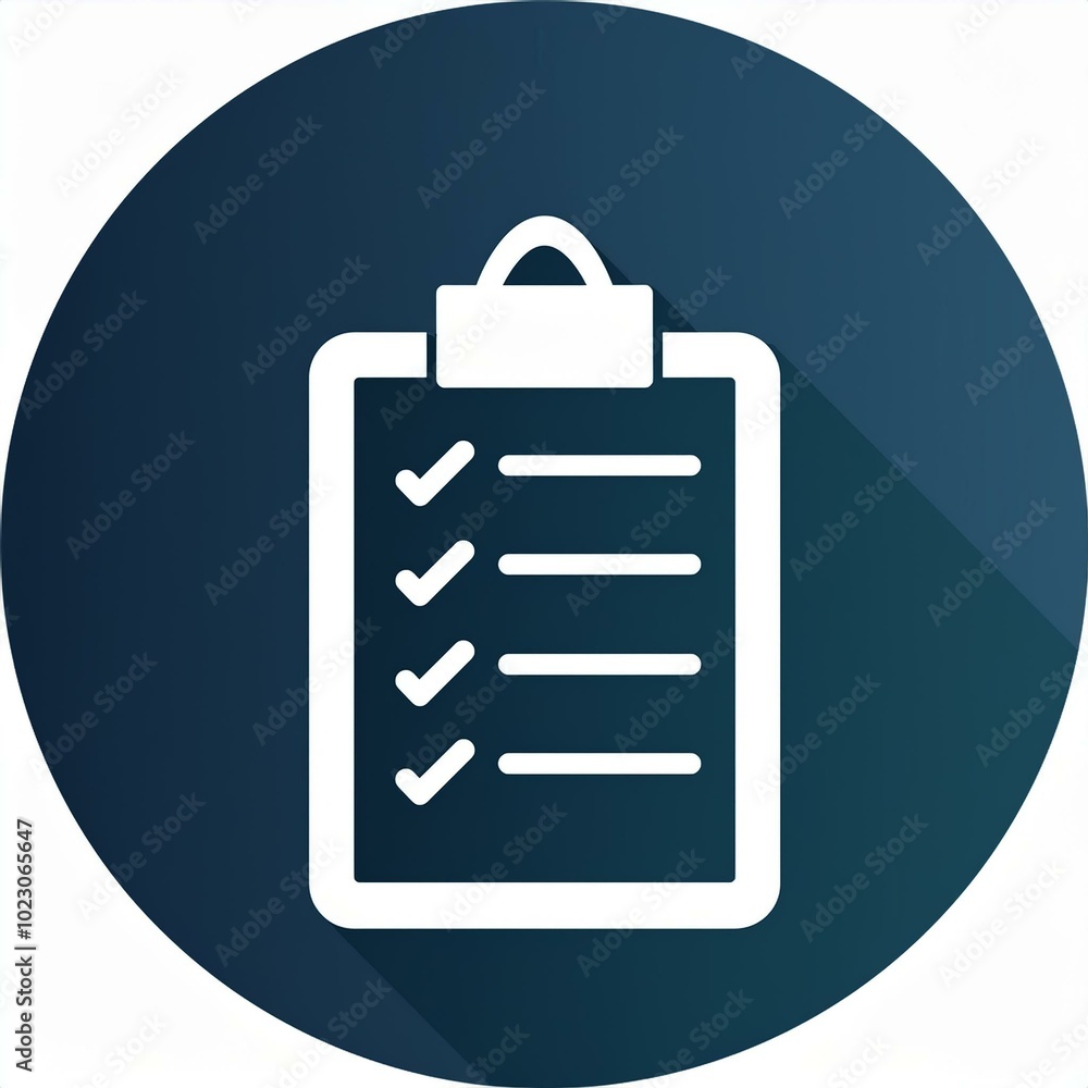 checklist to-do list check tick simple illustration icon vector like ...