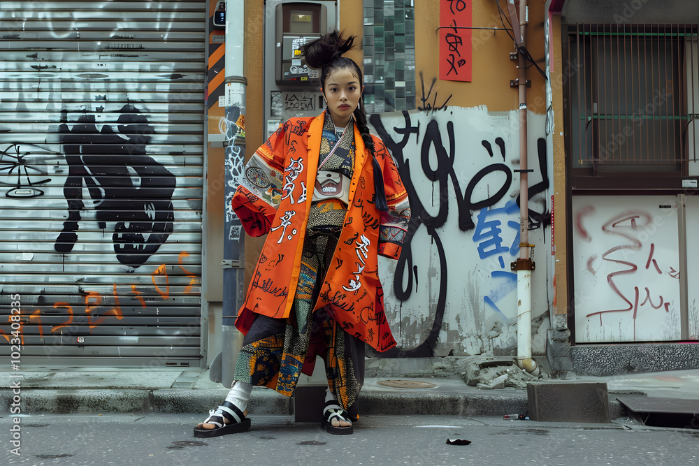 Exploring the Vibrant Unconventionality: Portrayal of a Young Woman ...