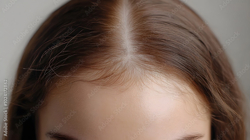 Visual time-lapse of hair recovery, transitioning from bald patches to ...