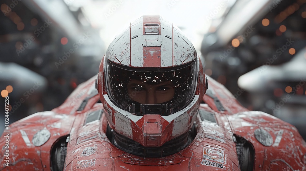 Gundam Cockpit Design Concept Art Overview Stock Illustration | Adobe Stock