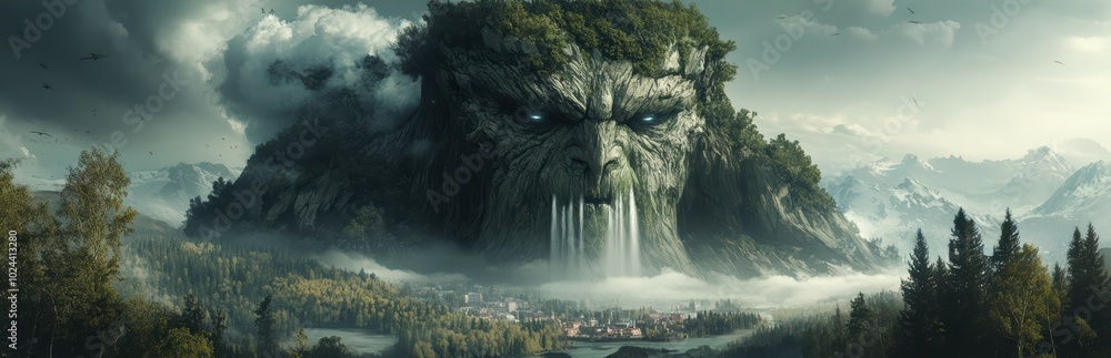 The Colossus Awakening: A mountain range comes to life as an ancient ...