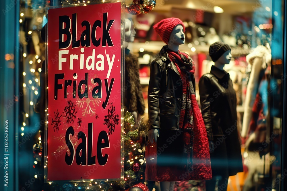 Shop Window Display: A storefront window featuring mannequins dressed ...