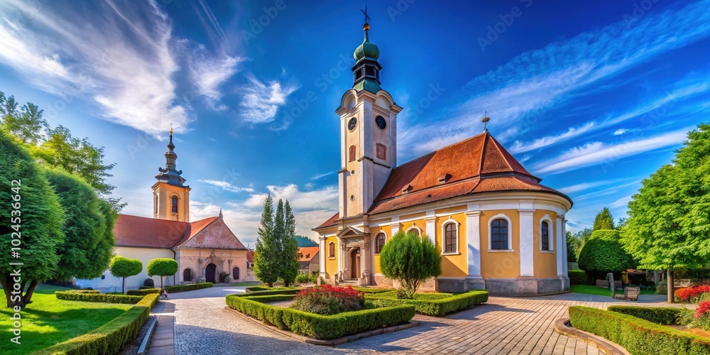 Stunning Parish Church of the Blessed Virgin Mary Help of Christians in ...