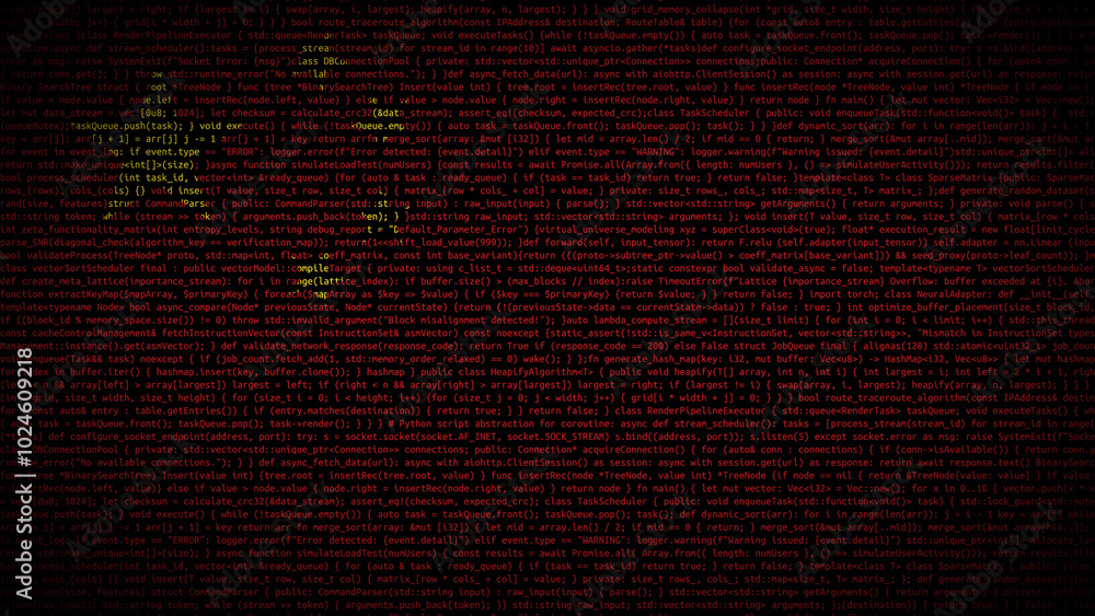 Binary code on flag of China. Program source code or Hacker concept on ... Binary code on flag of China. Program source code or Hacker concept on ...