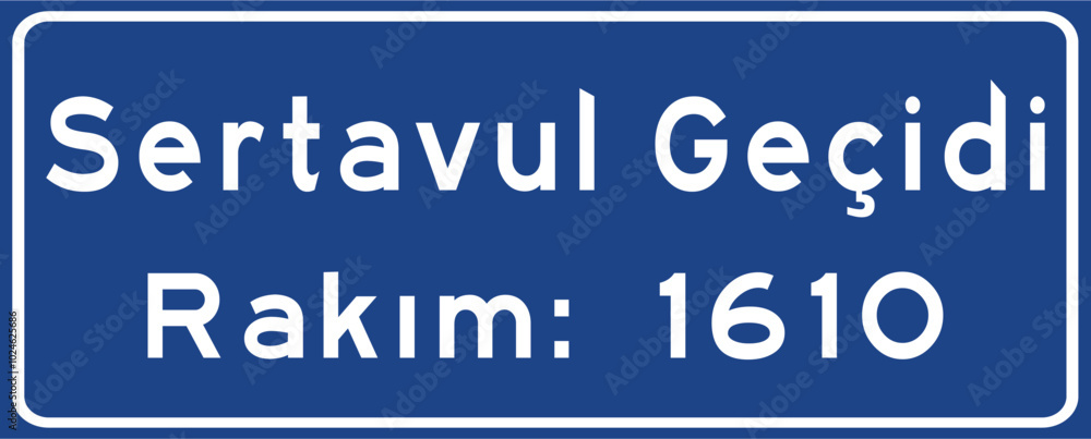 Warning Signs, Turkey Highway Standard Traffic Signs (Turkish ...