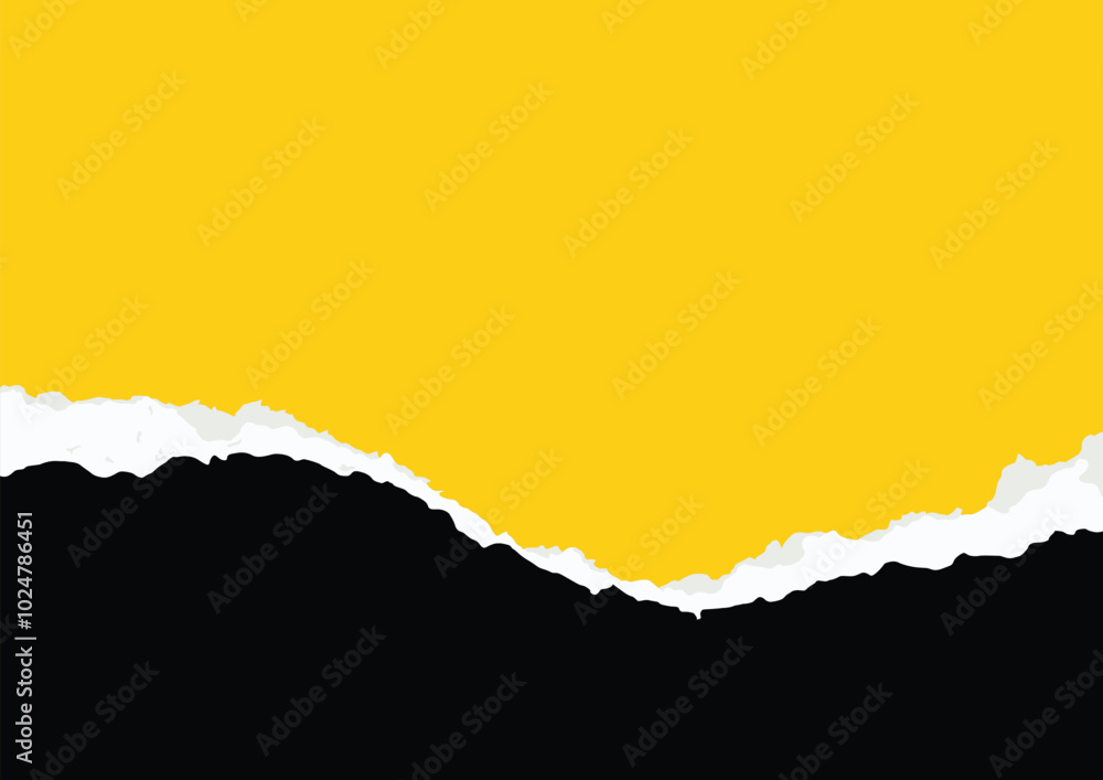 Adobe IllustAbstract torn paper cut background vector illustration ...