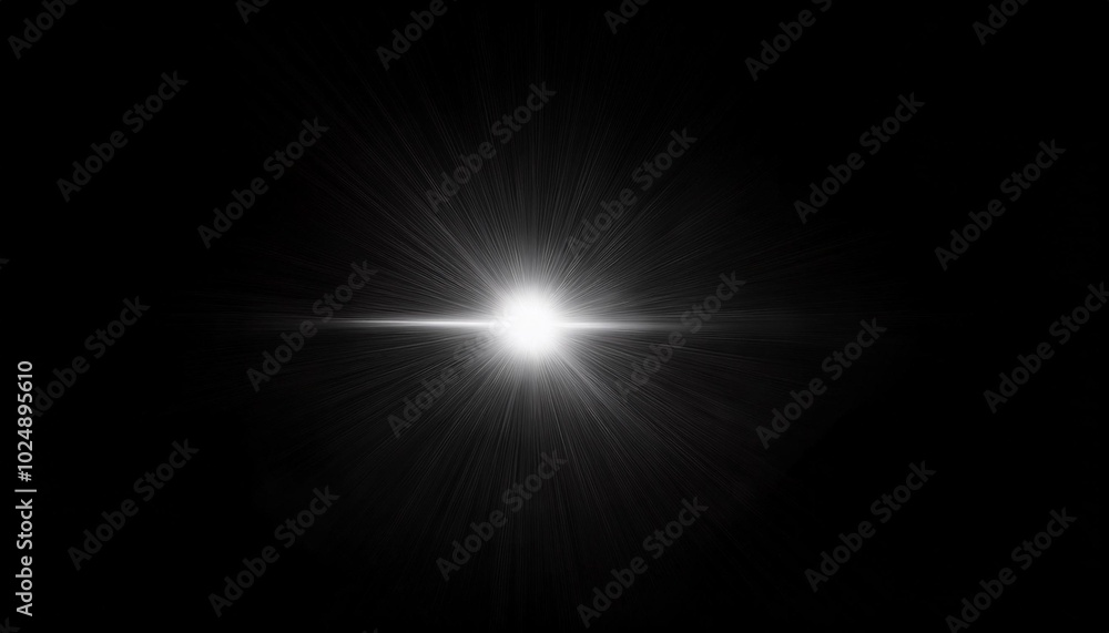 glowing white light effect animation on black background twinkle ...