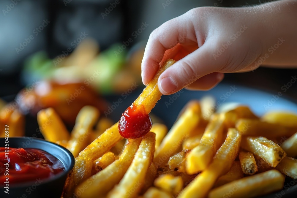 Golden Fries. arfid Plant-based meat Upfs dashpass Samurai sauce ...