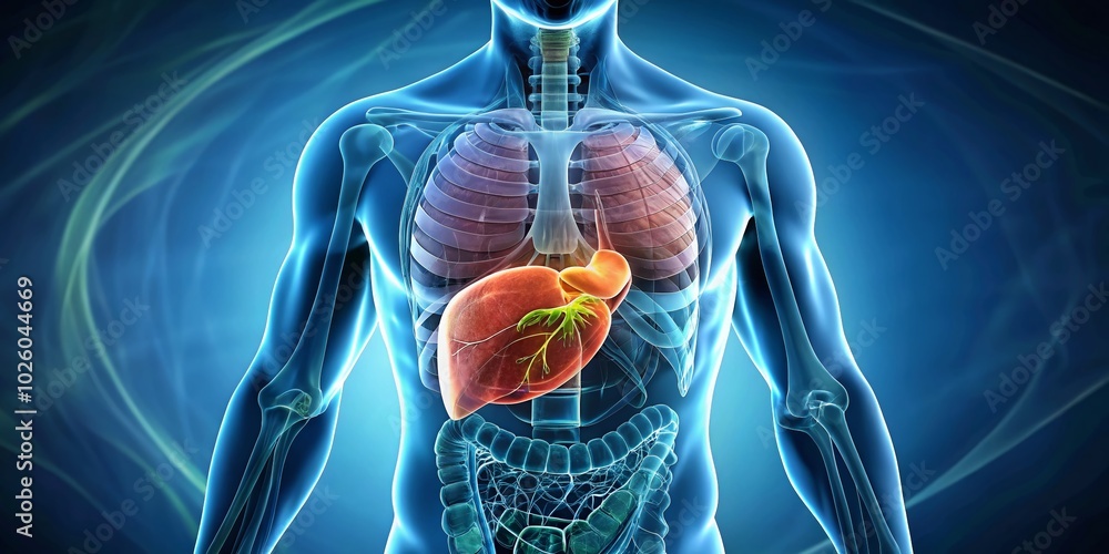 Where is Your Liver Located in the Body - Anatomical Diagram with Clear ...