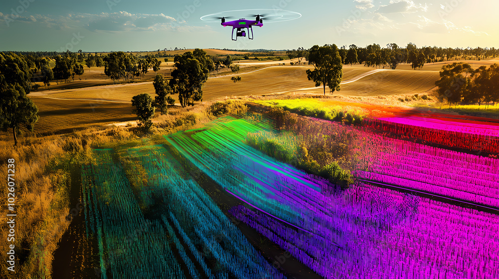 Generative AI, Smart Agriculture with Drones Monitoring Crop Health and ...
