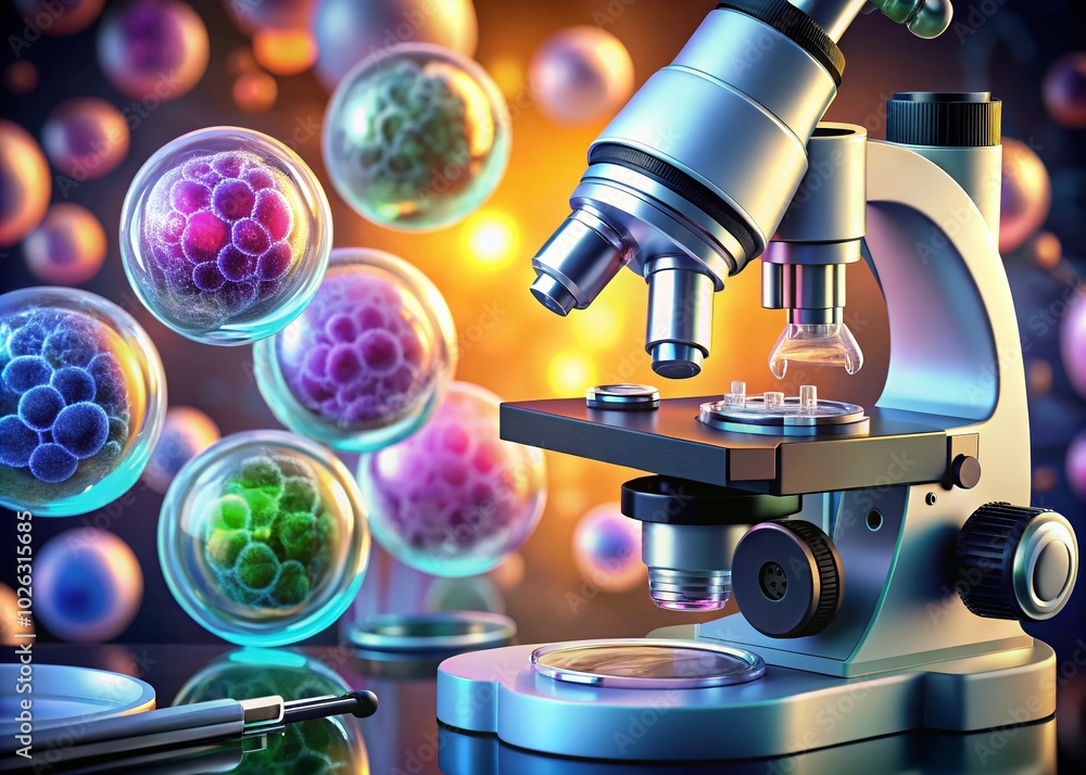 Detailed Microscope Images Showcasing the Stages of Mitosis for ...