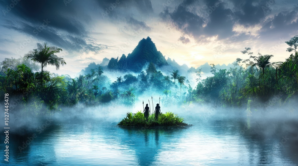 Indigenous tribes in the basin, their way of life intertwined with the ...