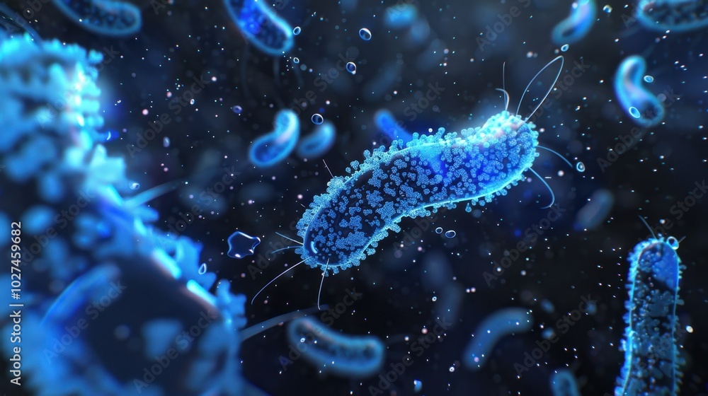 Vibrio cholerae: This gram-negative, comma-shaped bacterium causes ...