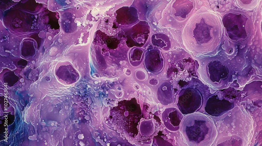 Basal Cell Carcinoma Cells: Slow-growing cells arising from the basal ...