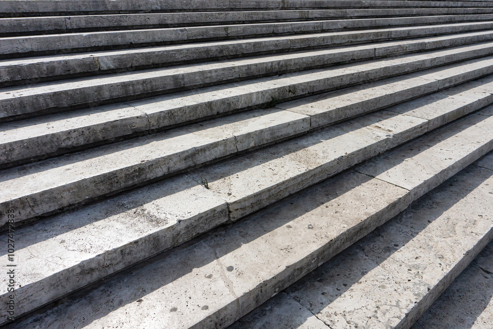 Concrete stairs texture. Leading upward. Urban architectural design ...