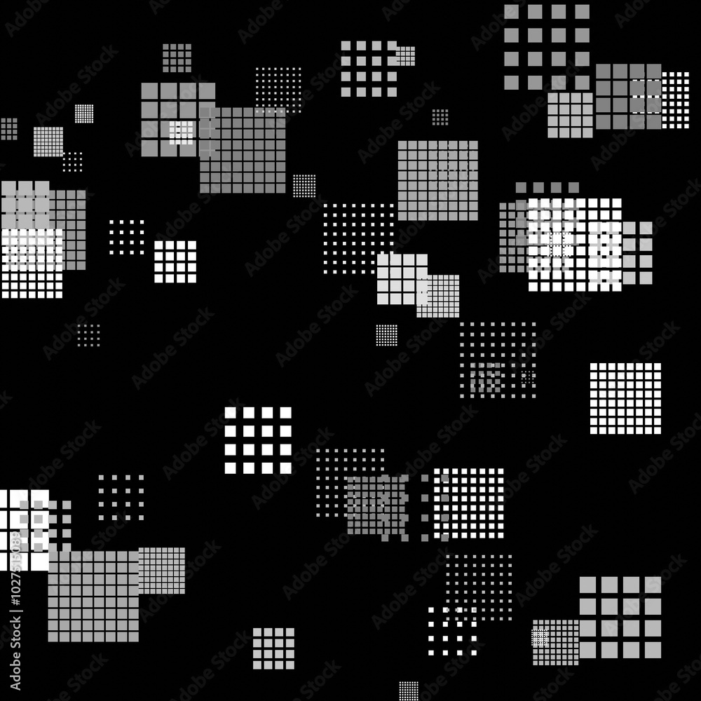 Abstract sci-fi cyberpunk texture background displacement map grayscale ...