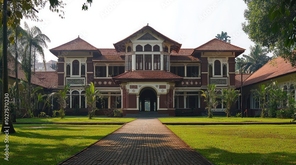 National buildings designed with regional architectural styles ...