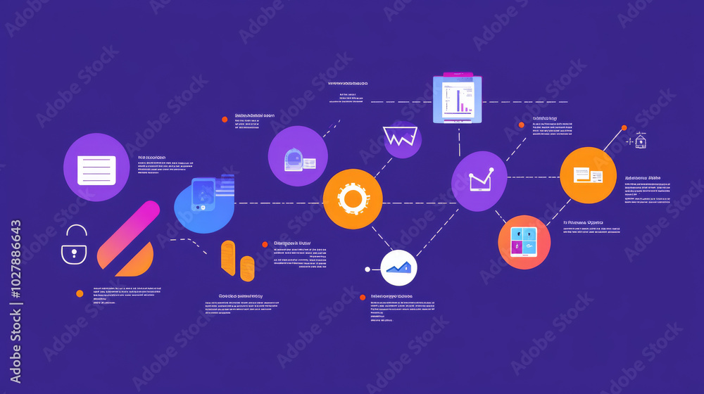 A simple infographic template to help your business visualize its sales ...