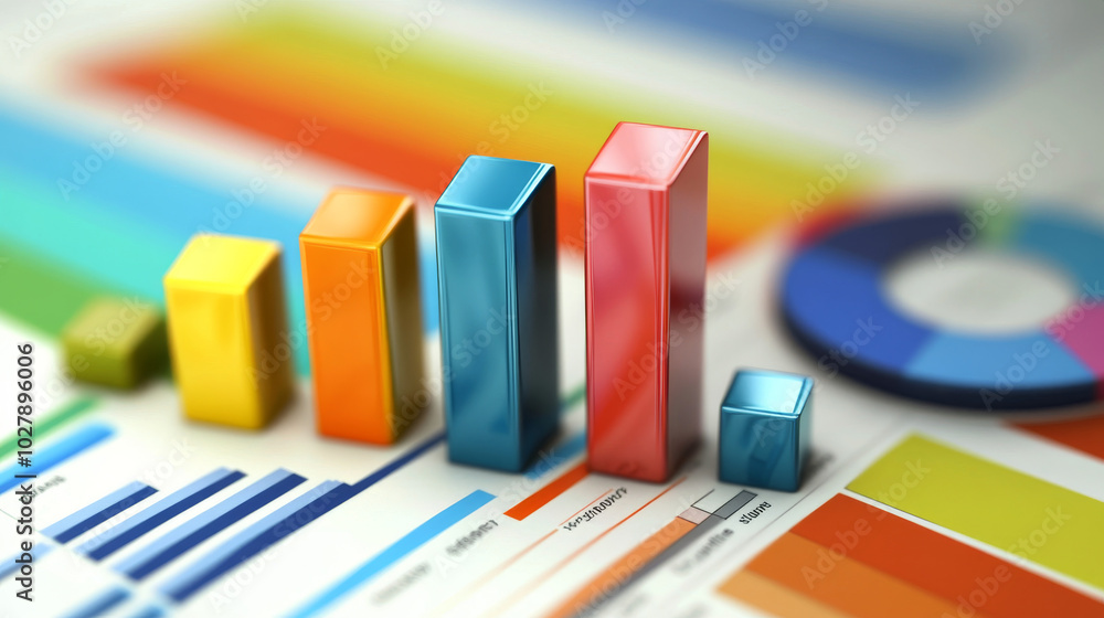 Different kinds of graphs and charts, like bar charts, column graphs ...