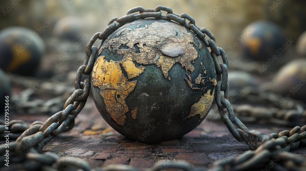 Nations compete for global dominance, exploiting economic and trade ...