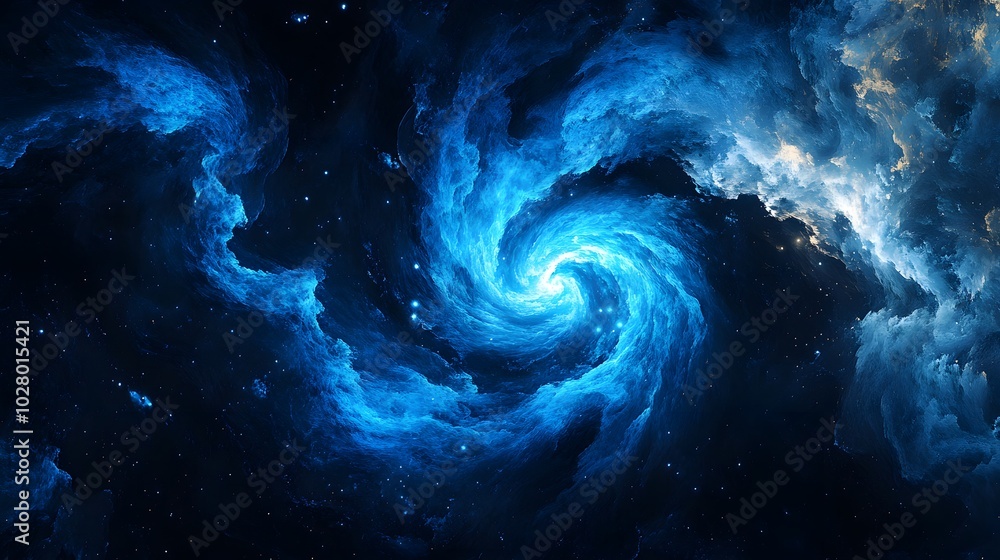 Vortex space background poster. Spiral galaxy creative wallpaper ...
