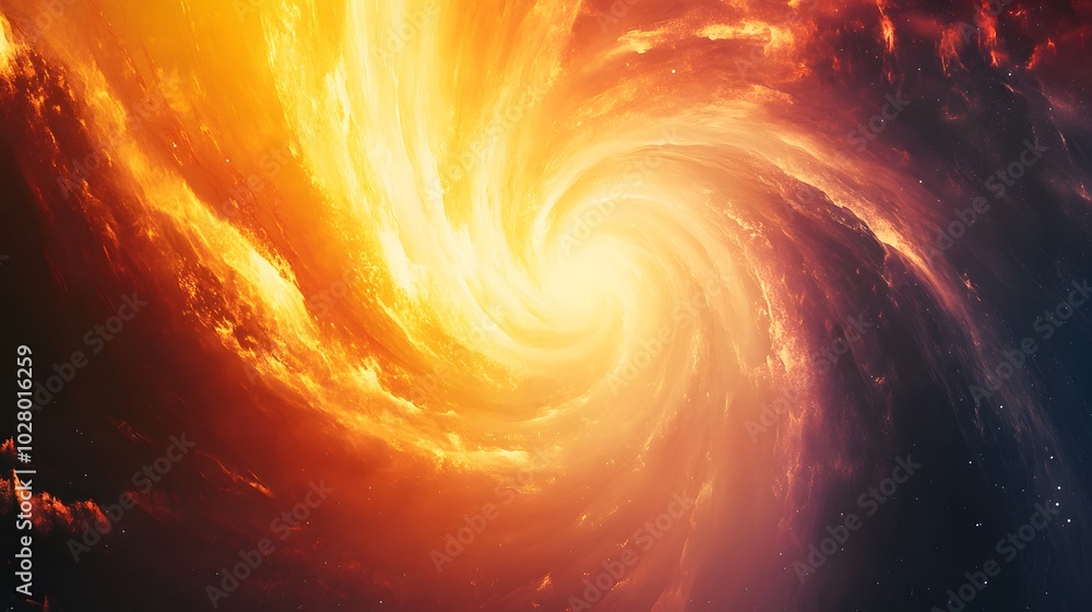 Vortex space background poster. Spiral galaxy creative wallpaper ...