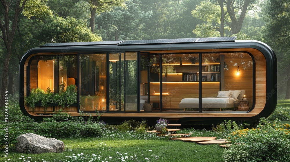 Modular Tiny House with Flexible Design for Space-Saving Versatility ...