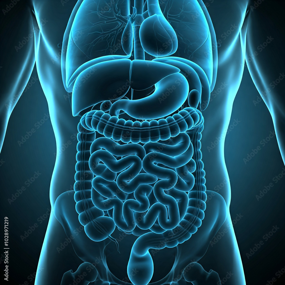 human heart anatomy. 3d rendered illustration of a human body. Human ...