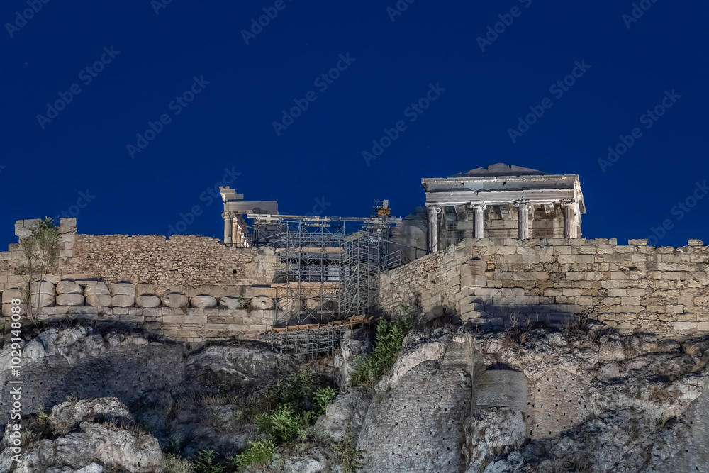 greece capital athens streets ancient artifacts tourist points of ...