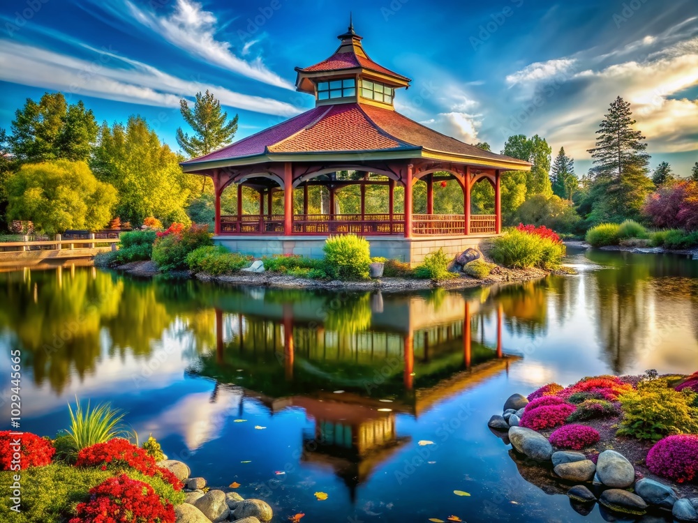 Macro Photography of Spokane Pavilion at Riverfront Park, Washington ...