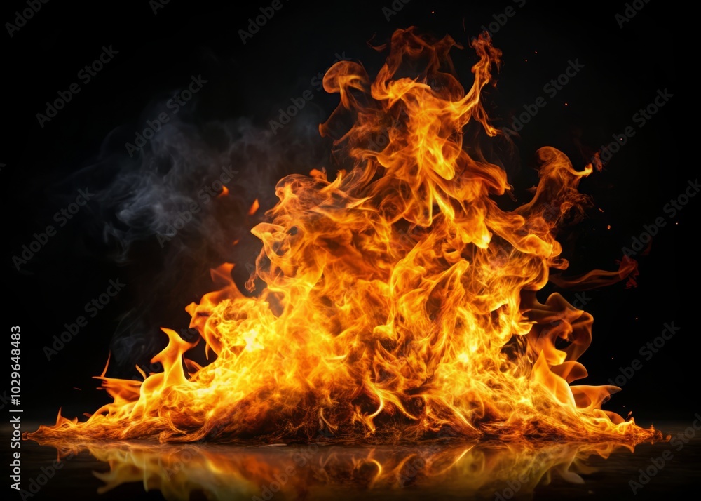 Experience the beauty of realistic fire animation in stunning ...