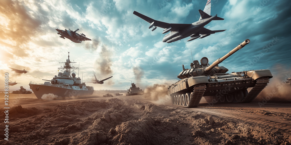 Illustrating a Multinational Military Exercise in Complex Terrain: A ...