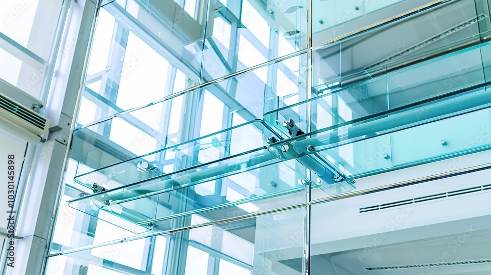 Glass Safety Shield - a sleek and protective visual. The glass safety ...
