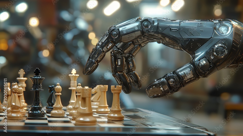 A robotic arm, powered by artificial intelligence, is about to defeat a ...