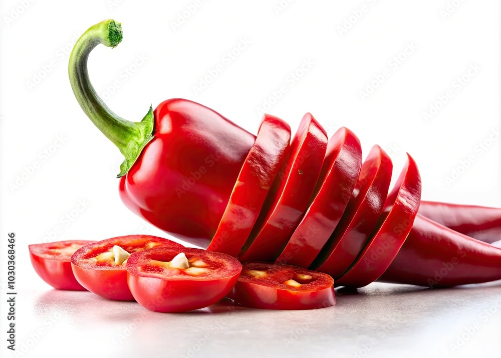 Bright, sliced red chili adds a punch of heat and color to your dishes ...