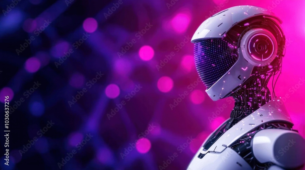 Detailed render of a high-tech digital communication tool integrating big data analytics ...