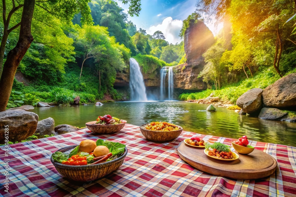 Scenic Food Photography at Haew Suwat Waterfall in Khao Yai National ...