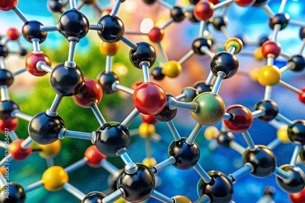 Detailed Octane Structure Diagram for Chemical Analysis and Educational ...