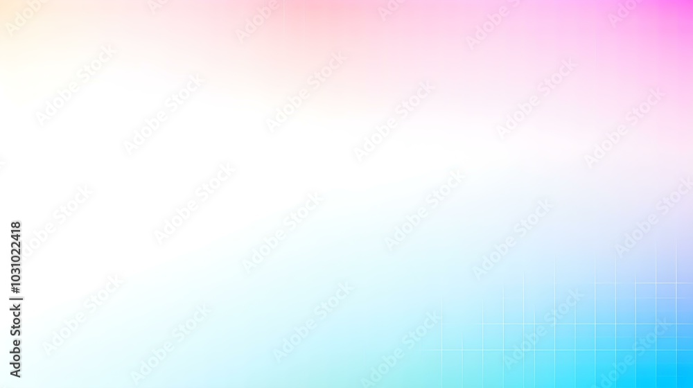 Gradient Background with soft Textures fading from Multicolor to White ...