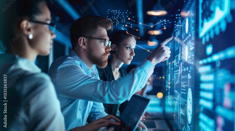 Incident management, business technology concept. Operational ...